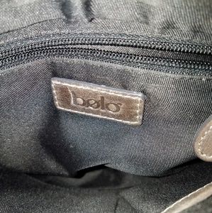 Bolo | Bags | Leather Crossbody Satchel Bag By Bolo Guc | Poshmark